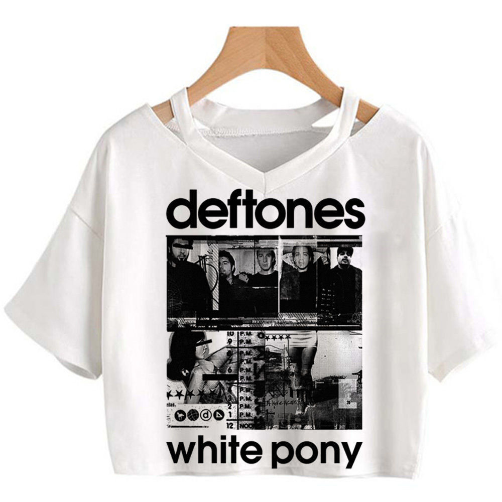Deftones crop top gothic y2k babydoll harajuku Aesthetic vintage gyaru ...