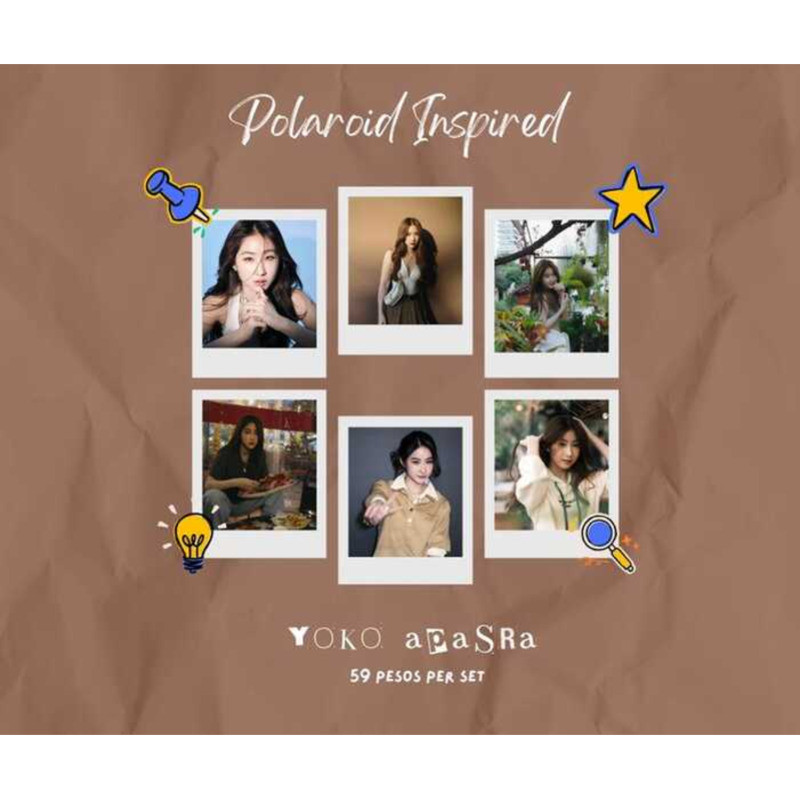 [2Nd Version]Unofficial POLAROID INSPIRED SET - GL ARTIST (Solo Photo ...