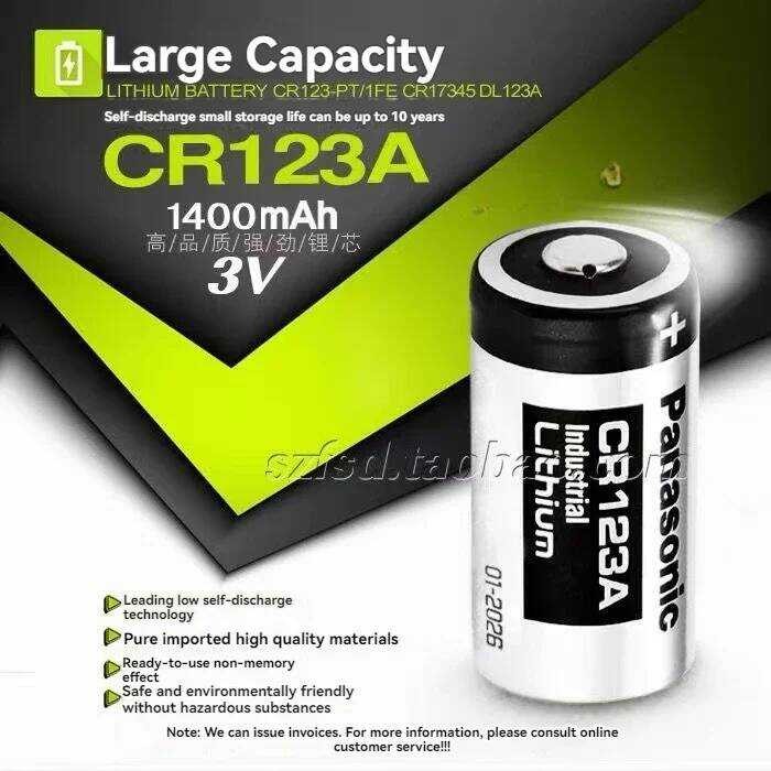 Original 3 6 123 Lithium 3V Arlo Camera Battery Cr123a Cr17345 Dl123a ...