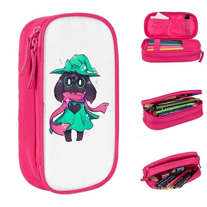 W Fun Deltarune Ralsei Chibi Case Pencil Pouch Pen Box For Student ...