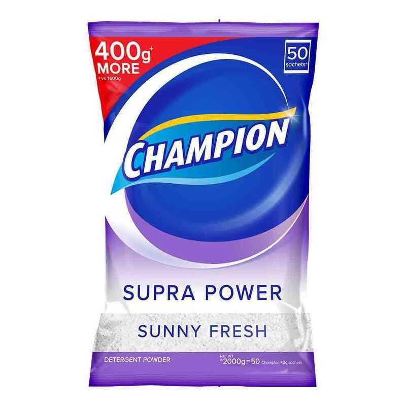 Champion Powder Sunny Fresh 2Kg 8C0 | Shopee Philippines