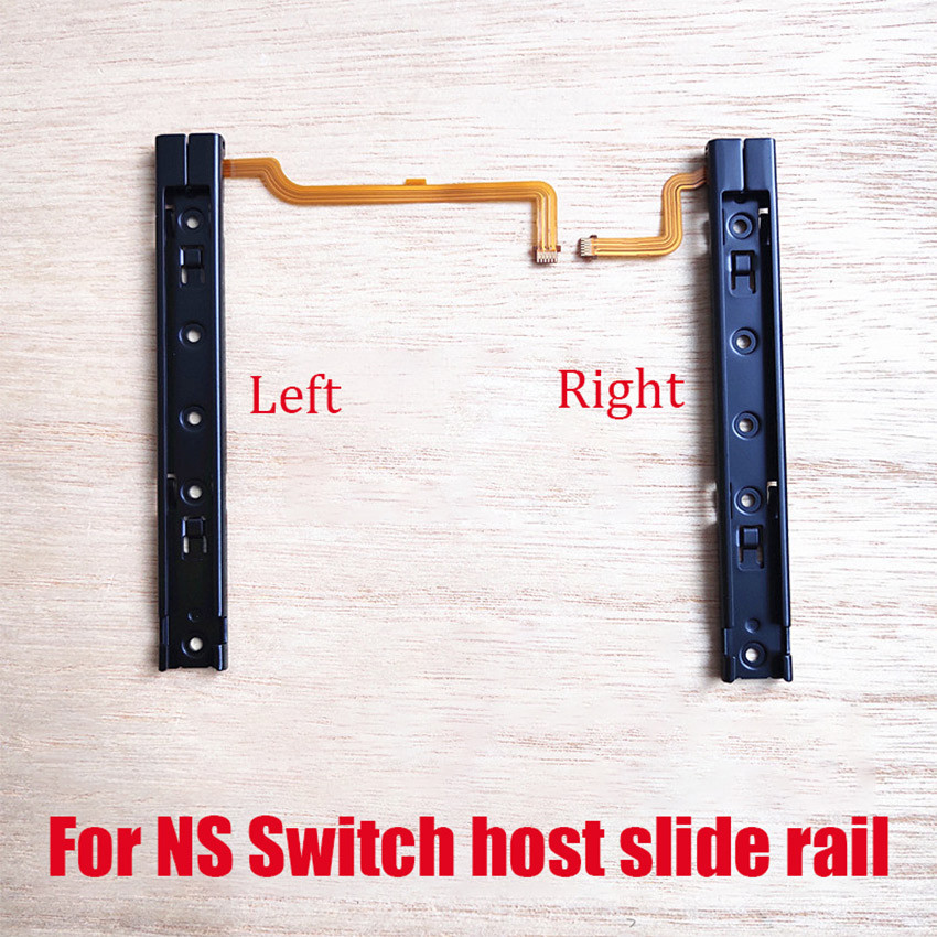 Replacement Right and Left Slide Rail with Cable for Nintendo Switch ...
