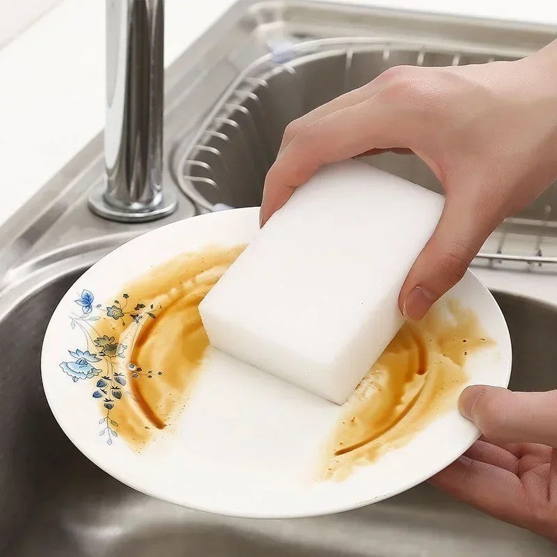 Magic Sponge Extra Thick Magic Eraser Dish washing Sponge / Japan Nano ...