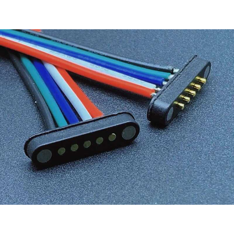 5pin Spring Pin Connector Charging Data Signal Transmission Male Female ...