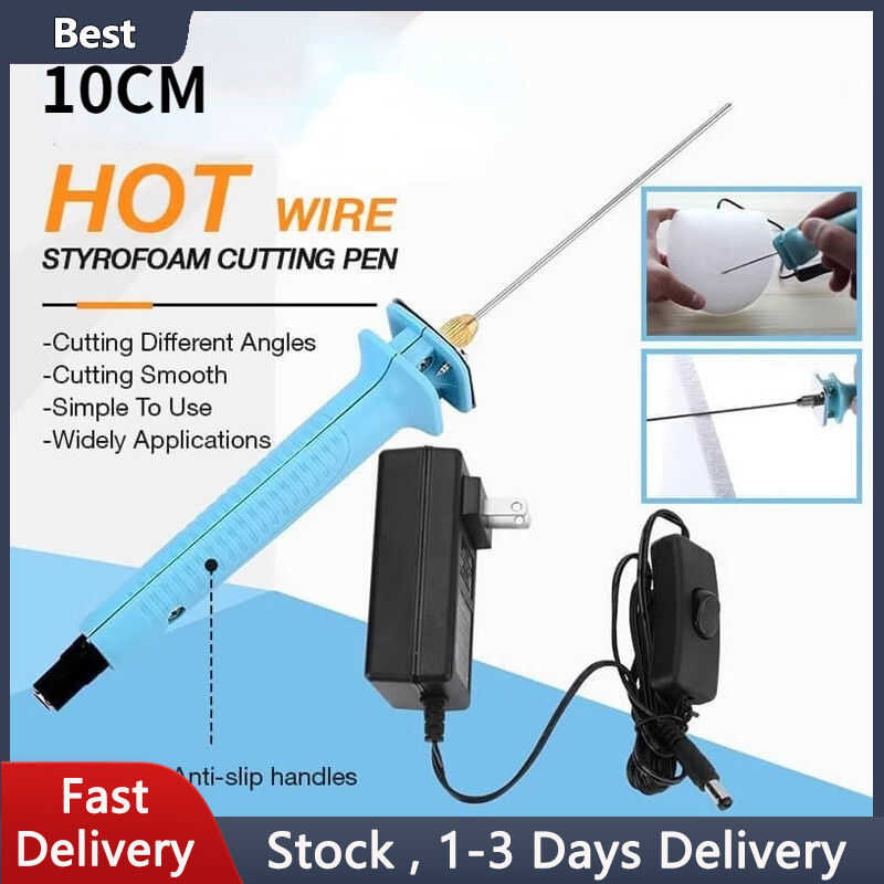 Electric 10Cm Pen Styrofoam Cutter Hot Wire Styro Foam Cutting Tools ...