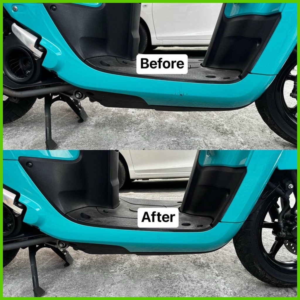 Mio i125 Matte Blue Color Touch Up (Paint Correct) | Shopee Philippines