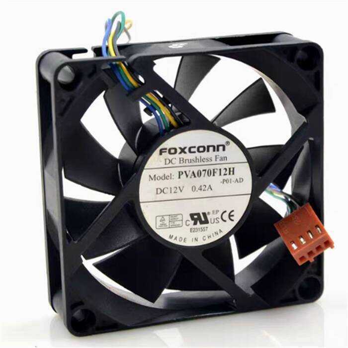 Foxconn FOXCONN Pva070f12h 12V 0.42A 7Cm 7020 4-Wire PWM CPU Fan ...