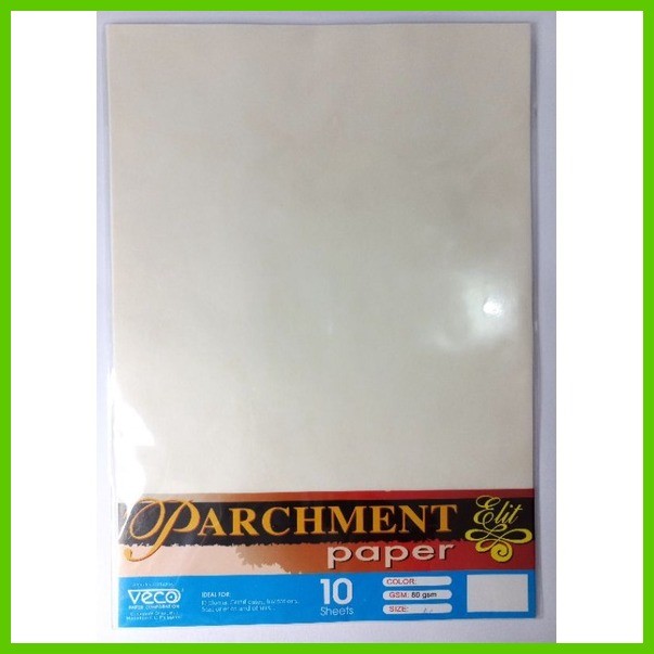 ∽ Veco Parchment Paper 10 Sheets 80 Gsm A4 | Shopee Philippines
