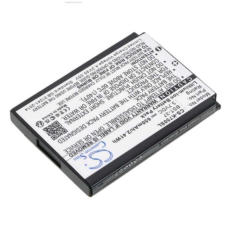67 650Mah 4 3.7V Mobile,Smartphone Battery Bst-37 For Sony Ericsson ...