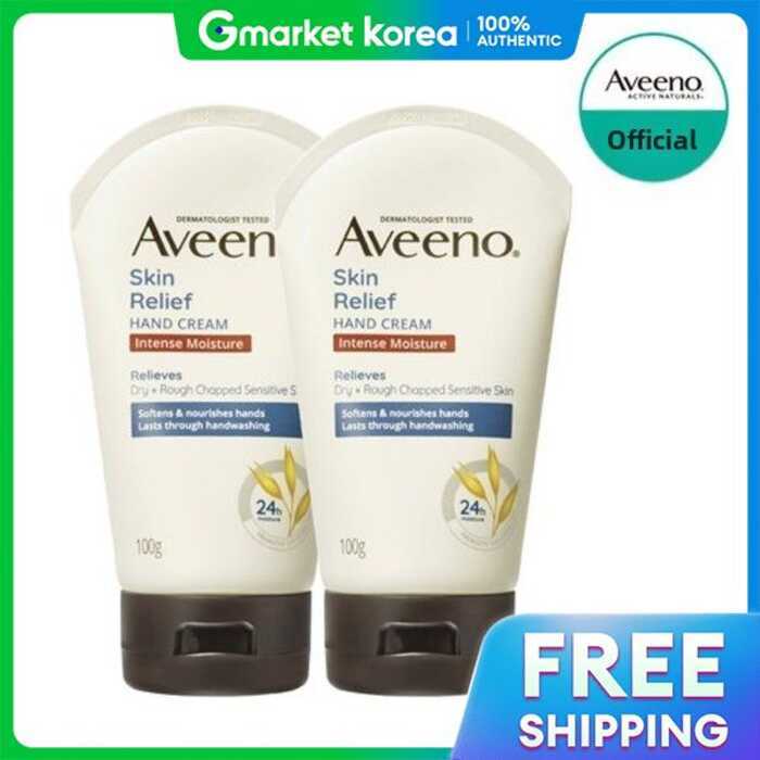 Aveeno | Avene Skin Relief Hand Cream 100G X2 Eb1 | Shopee Philippines