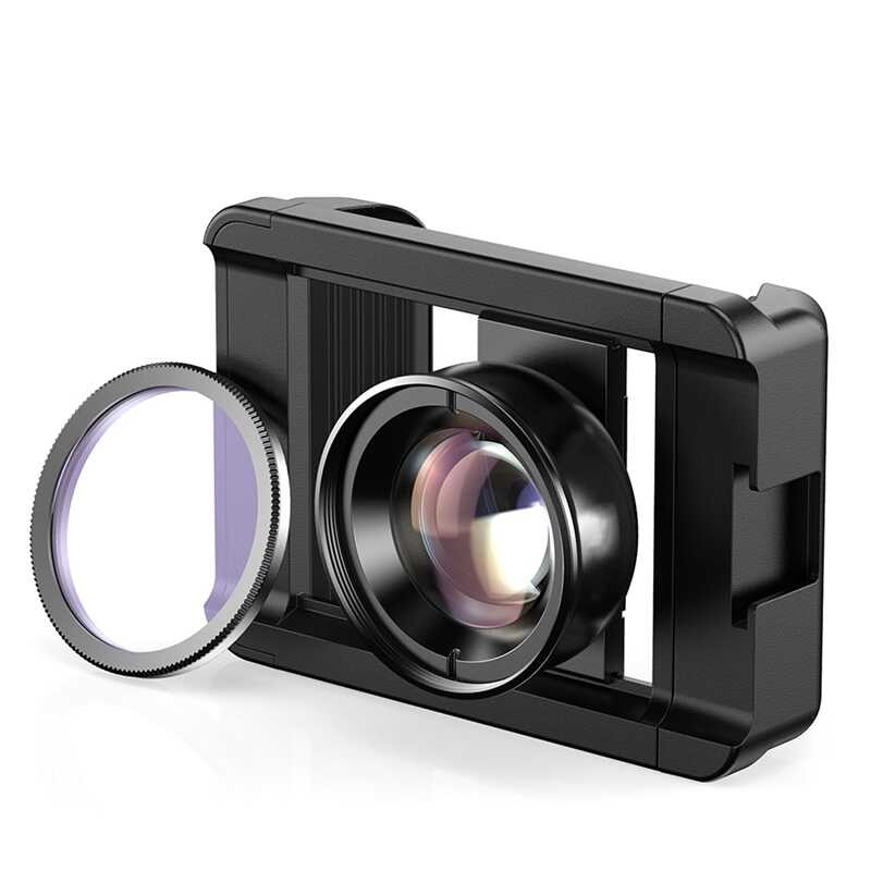 Tt Plastic Lens With CPL Filter Universal Clamp Micro-Lenses For //All ...