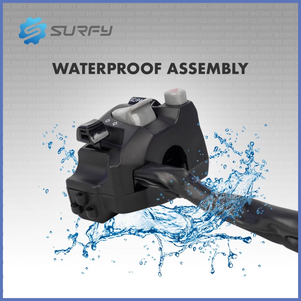 Domino Click 160 Handle Switch With Passing Light Hazzard Light Plug ...