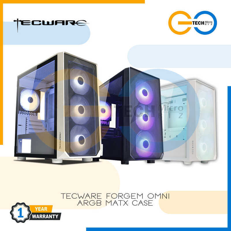 F Tecware Forge M Omni ARGB MATX Desktop Computer PC Case De | Shopee ...