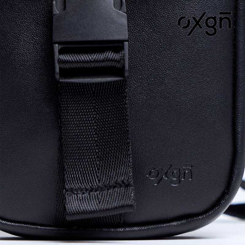 OXGN Mini Sling Bag For Men And Women (Black/Oatmilk) | Shopee Philippines