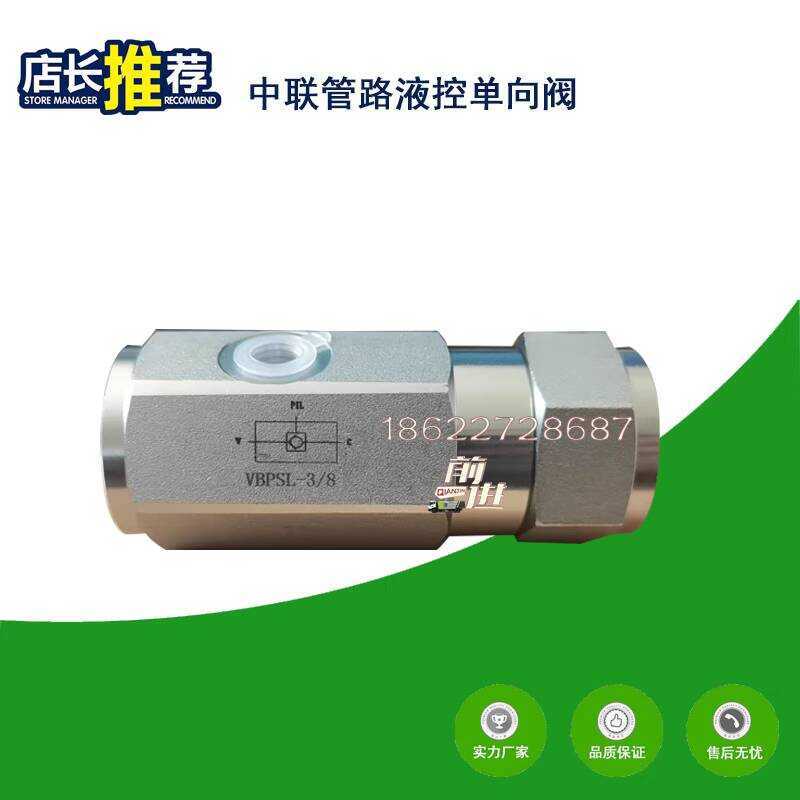 Zoomlion Chengli Longma Garbage Compactor VBPSL Hydraulic One-Way Stop ...