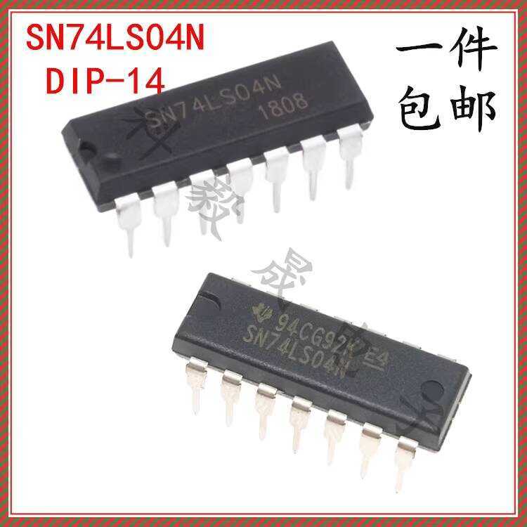 74LS04 Logic - Gate and Inverter Direct Insert 14 Pins HD74LS04P ...