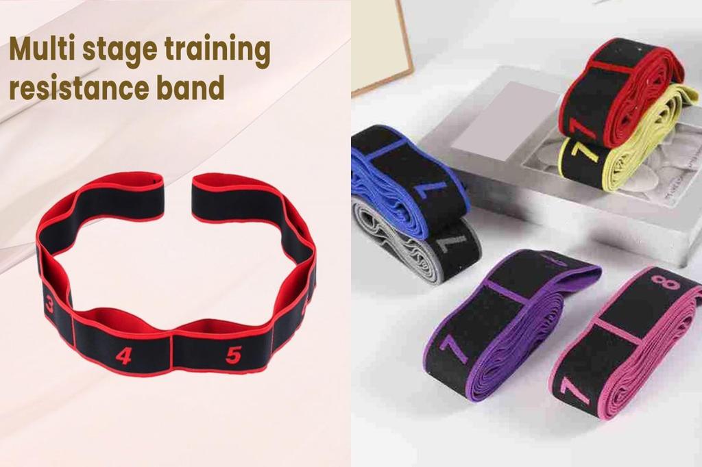 The resistance band has good resilience and can be easily matched with ...