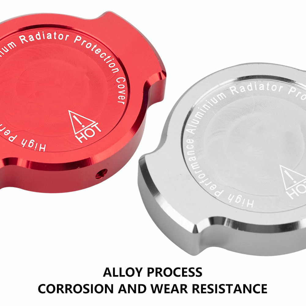 Arm Radiator Cap Cover Aluminum Full CNC Universal With Sticker From ...