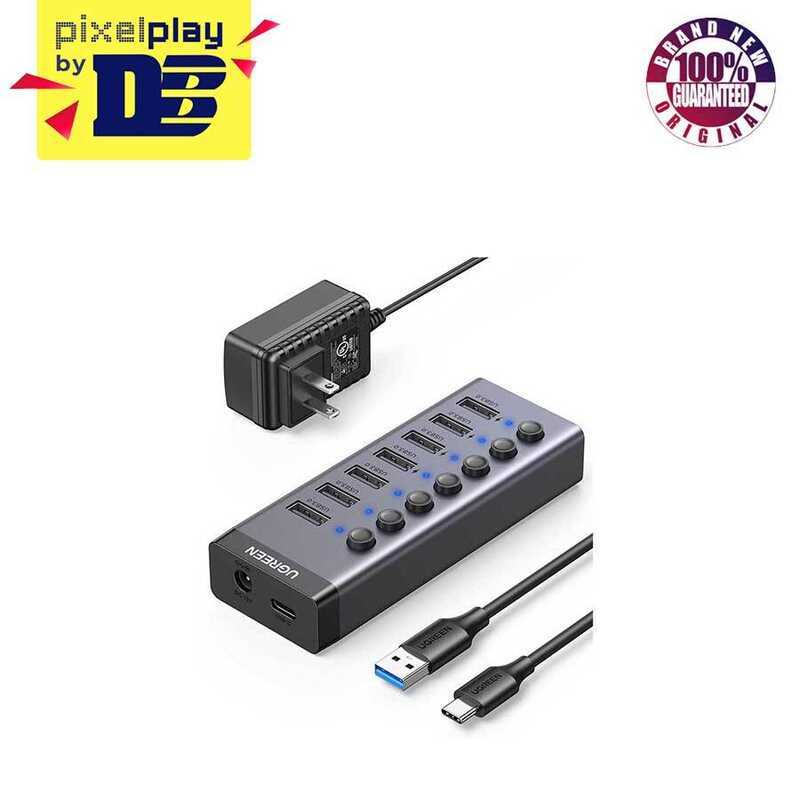 Ugreen USB 3.0 7-Port Hub (Gray) (Cm481/90305) 811 | Shopee Philippines