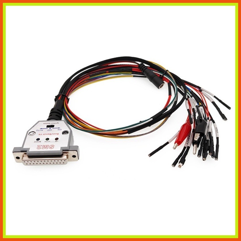 3 LED LIGHTS Boot Bench Cable DB25 ECU Bench Pinout Cable for SM2 PRO ...