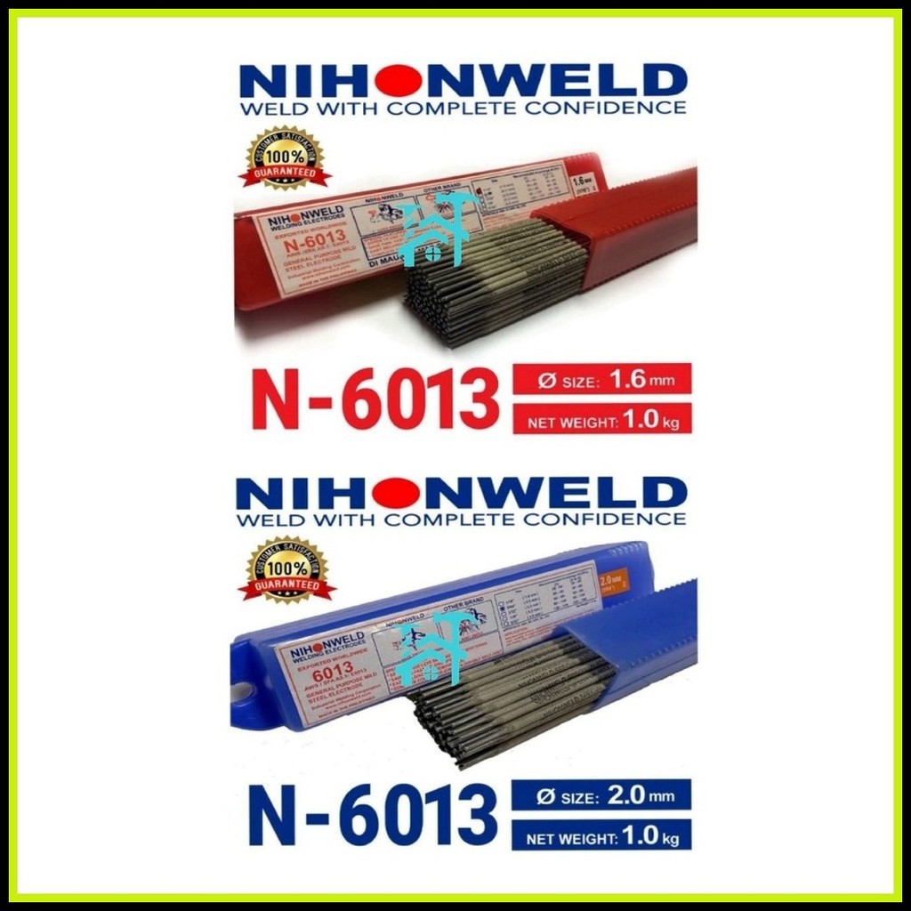 NIHONWELD SPECIAL WELDING ROD N6013 1.6 or 2.0 or 2.5 mm SOLD PER KILO ...