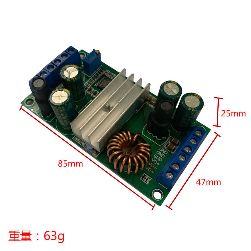 Ltc3780 Automatic Buck-Boost Module 14A High Power Car Computer Power ...