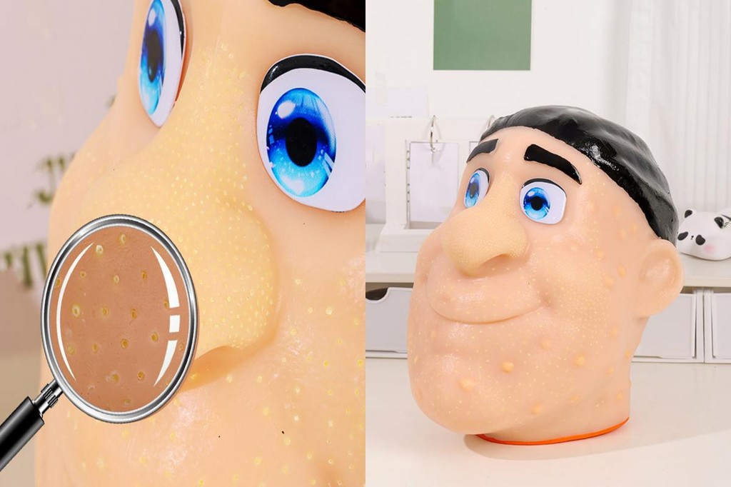 Acne Cleansing Fidget Toy Pimple Popping Decompression Toy Stress ...