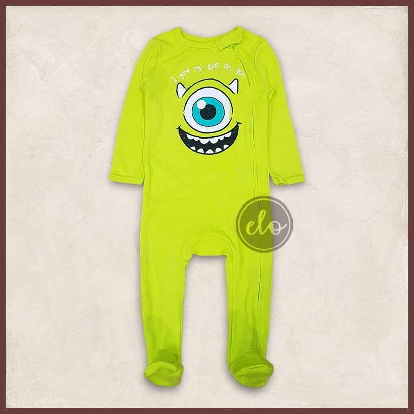 Disney Toy Story Frogsuit Monsters Inc Sleepwear Sesame Street 1pc ...