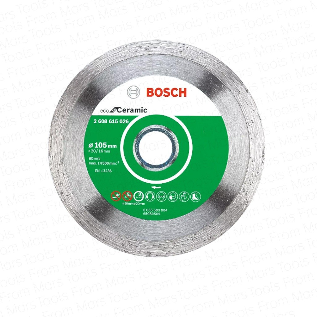 Bosch 4" inch Professional Diamond Cutting Disc Continuous ECO for Tile ...