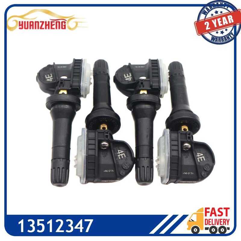 TPMS 4Pcscar Tire Pressure Sensor For Cadillac Ct6 Xt5 SRX Chevrolet ...