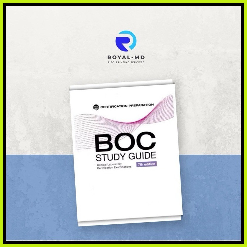 BOC Study Guide 7th edition | Shopee Philippines