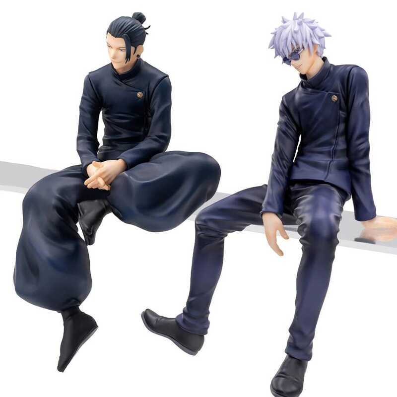 14cm JJK Anime gojo Sitting Posture Action Figure Geto Suguru Figurine ...