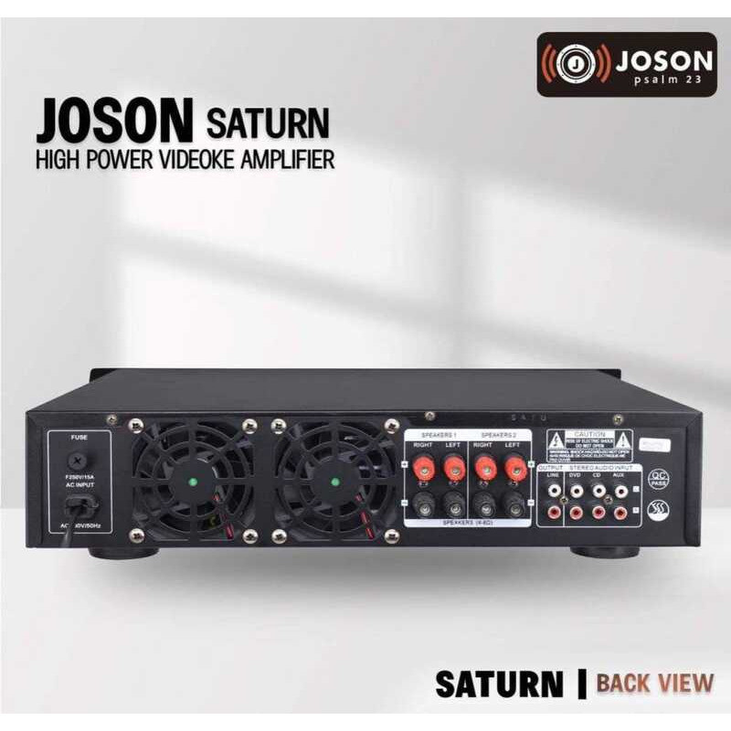 JOSON SATURN Professional Digital Power Amplifier 1500W PMPO Usb+Sd/Mmc ...