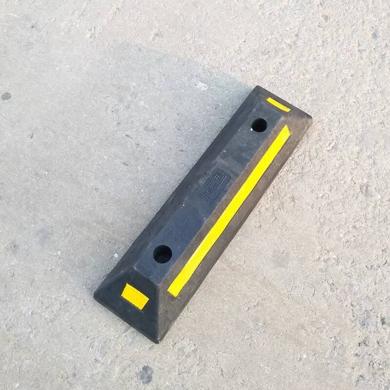 Parking Positioning Rubber Plastic Stop Wheel Chock Anti-Collision ...