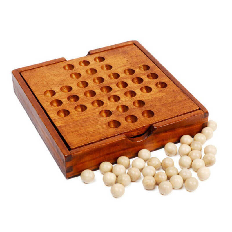 Wooden Single Noble Chess Children's Intelligence Board Game Classical ...