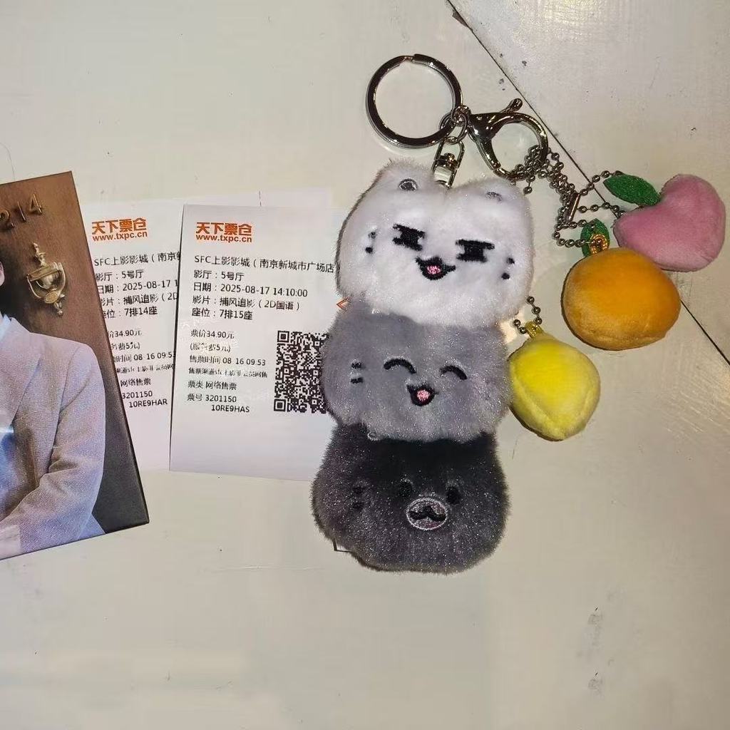 Kpop Idol SEVENTEEN Miniteen Face Plush Keyring JUN O.C.L. Keychains ...