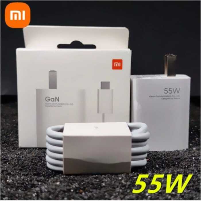 Xiaomi POCO X3 NFC Charger 27W 55W 67W 33W Fast Turbo Adapter Type C Cable For Redmi Note 9 Pro ...