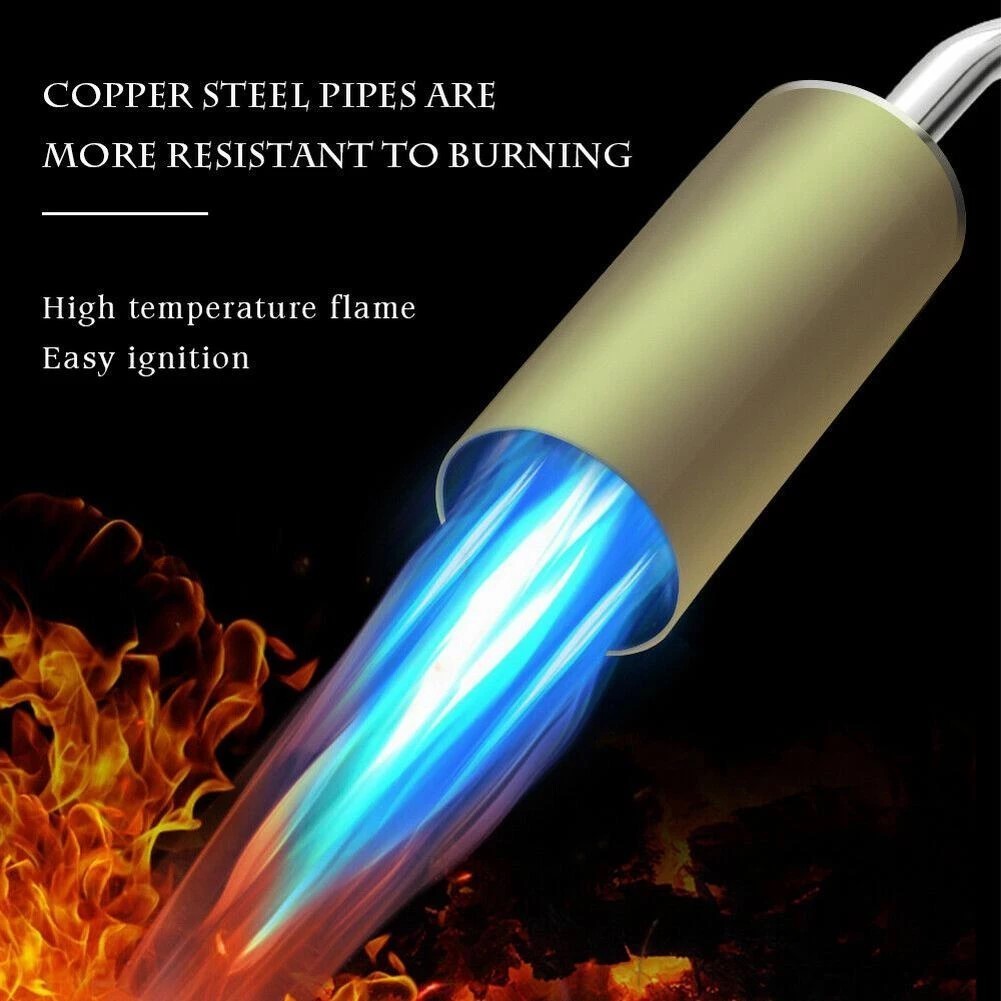 1/3Pcs Butane Torch Head Adjustable Flame Torch Gun Butane Gas Gun Head ...
