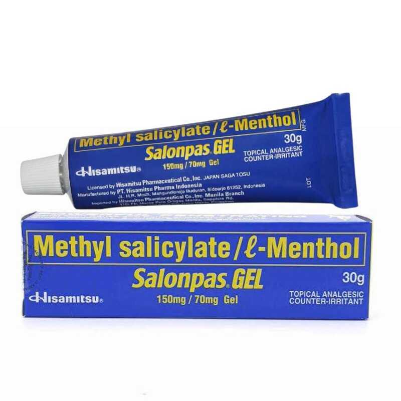 COD Salonpas Gel 30G: Quick & Effective Muscle Strain Relief With ...