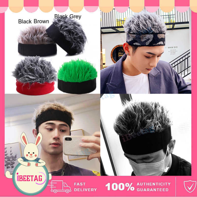 Wig Hat Cool Hip Hop Baseball Cap Hair Retro Street Style Adjustable ...