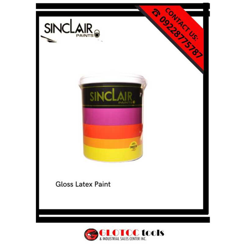 SK SINCLAIR GLOSS LATEX PAINT 4L GLOSS LATEX WHITE | Shopee Philippines