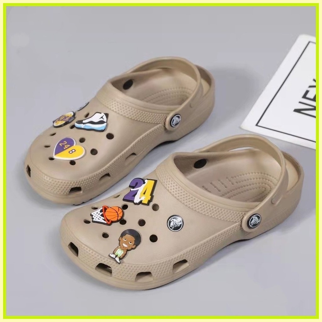 CROCS CLASSIC Clog Sandals Bench Slippers for Men NBA JIBBITS Star Kobe ...