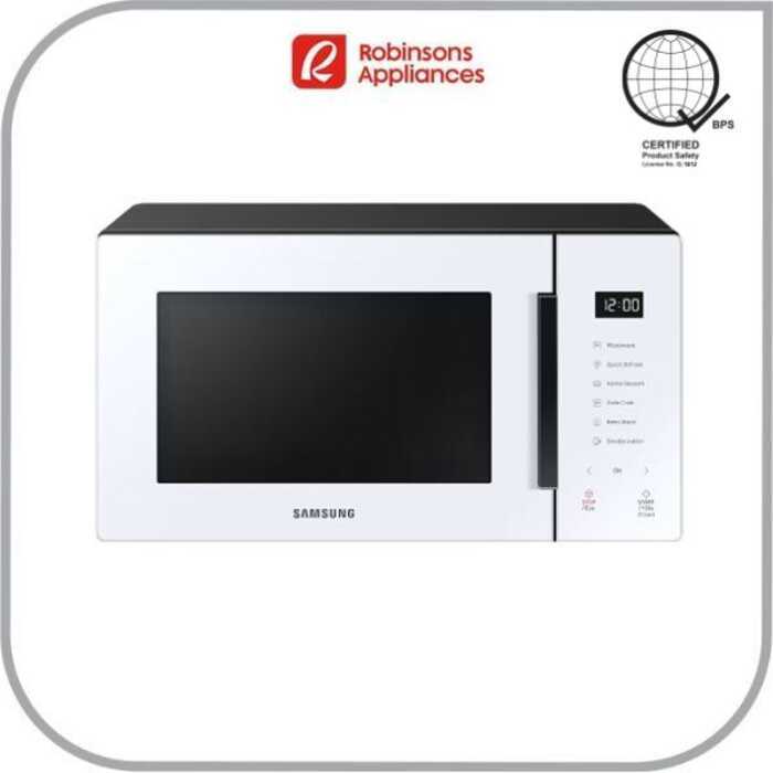 Samsung 23L Bespoke Microwave Oven Ms23t5018aw/Tc MWO - Pure White 5Ab ...