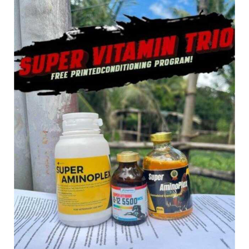 Super Vitamin Set For Rooster 21 Days Conditioning ( Vitamin B12 B15, B ...