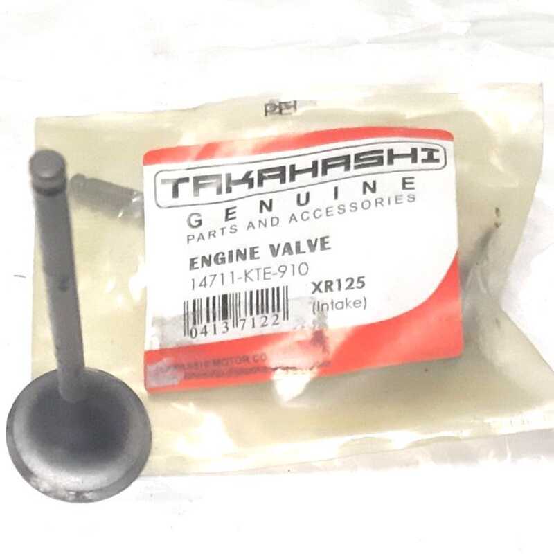 HONDA Xr125 INTAKE Valve "Takahashi" Brand For: Part#14711-Kte-910 ...