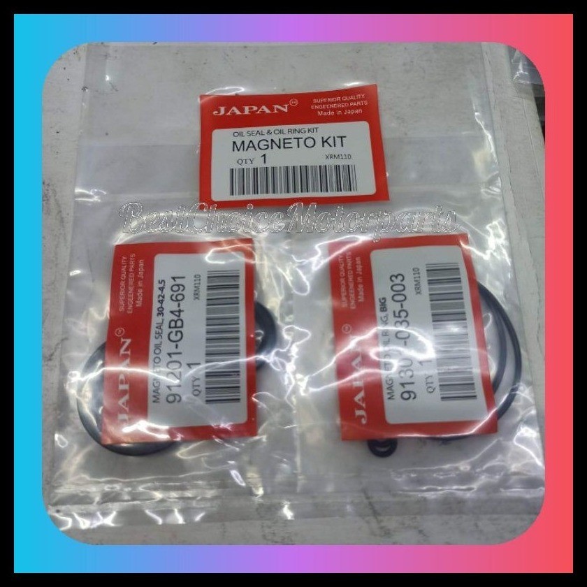 Magneto Kit oil Seal for XRM110 (JAPAN) | Shopee Philippines