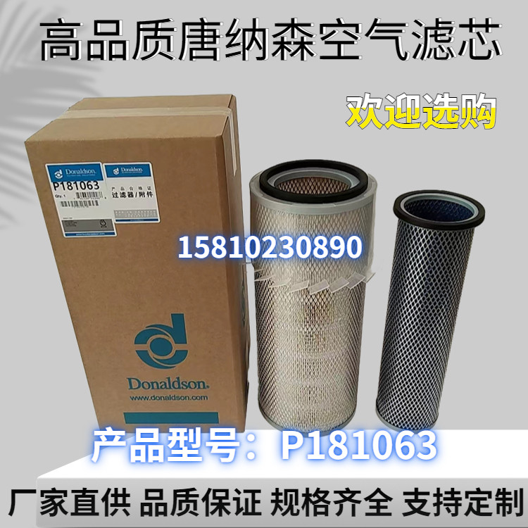 Manufacturer supplies Donaldson air filter P181063 air cleaner with ...