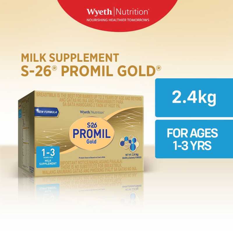 Wyeth® S-26 PROMIL Gold® THREE Milk Supplement For Kids 1- Years Old ...