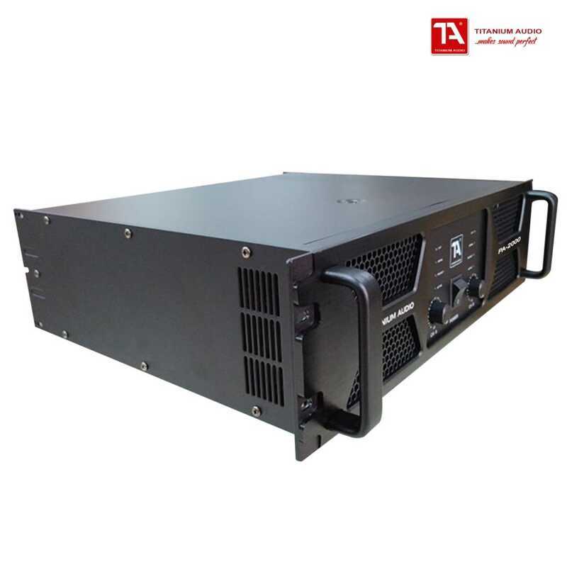 SK Titanium Audio PA 3500 Power Amplifier / 2000W RMS / Professional ...