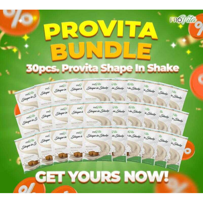 Provita Shape In Shake- 30 Sachets - Healthcare/ Fiess Milk Powder 093 ...